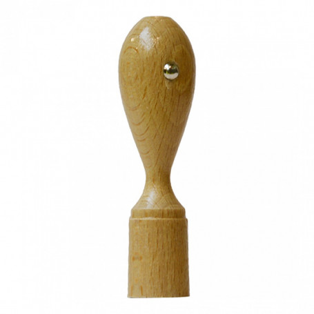 Ontwerp Log stempel - handstempel 18 mm rond - Geodox