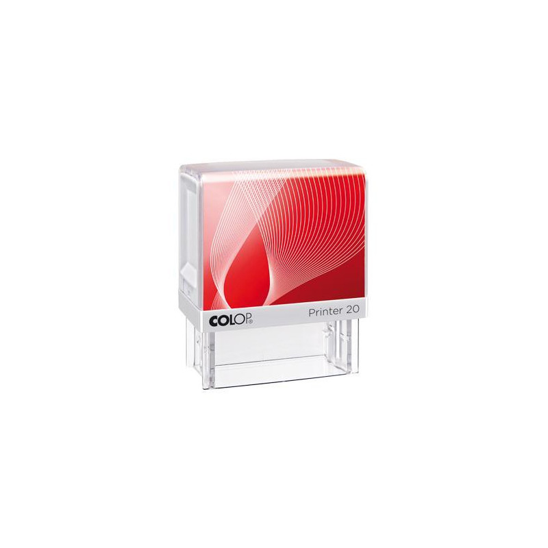 Log stempel - Printer - 14x38 mm - Eigen tekst/logo - Geodox